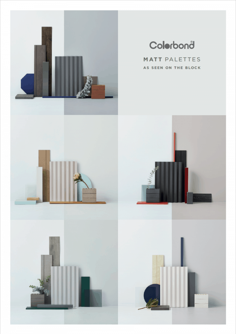 Colorbond Matt Palettes - Colorspan